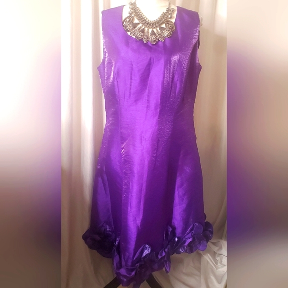 Ashro | Dresses | Ashro Purple Reign Cocktail Dress | Poshmark